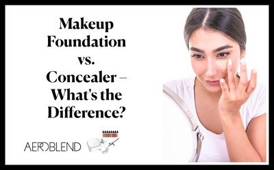 Makeup Foundation vs. Concealer – What's the Difference? – Aeroblend